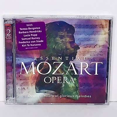 Factory Sealed Essential Mozart Opera CD 2-Disc Set Berganza Hendricks+ ...