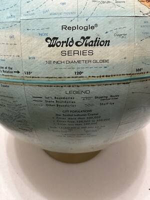 Globes - Vintage Replogle Globe