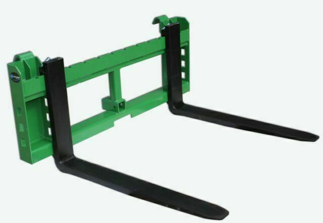 Titan Attachments JDFRLDREC-(2)FB42X125 42 inch Pallet Fork Attachment ...