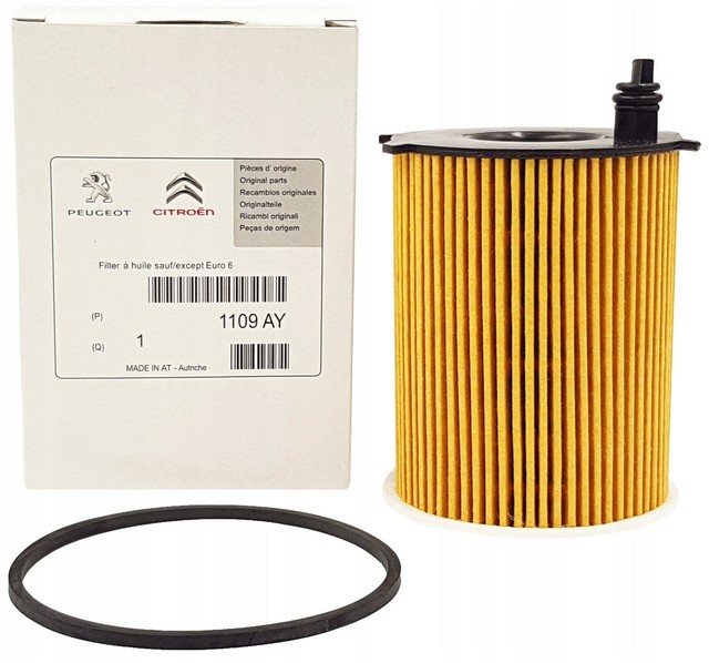 Genuine PEUGEOT CITROEN Oil Filter 1.4 1.6 HDi BERLINGO Partner Ds5 ...