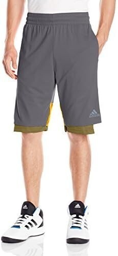 Adidas Men's Basketball League Defender Shorts Elastic Waist X-LARGE ...