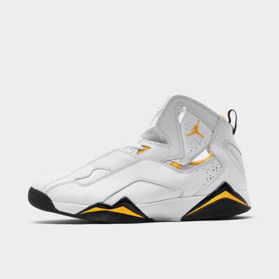 NIB $150 Men's Jordan True Flight White/Black-Yellow Ochre 342964 107 ...