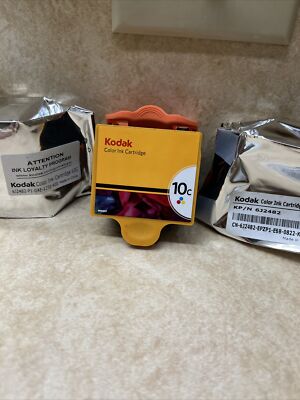2 kodak 10c color ink cartridge | eBay