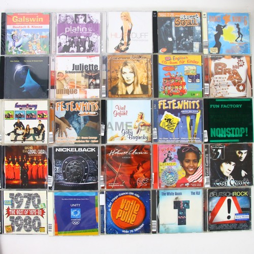 Musik Alben Sampler Sammlung Konvolut Music 50 Stück Paket Verschiedene ...