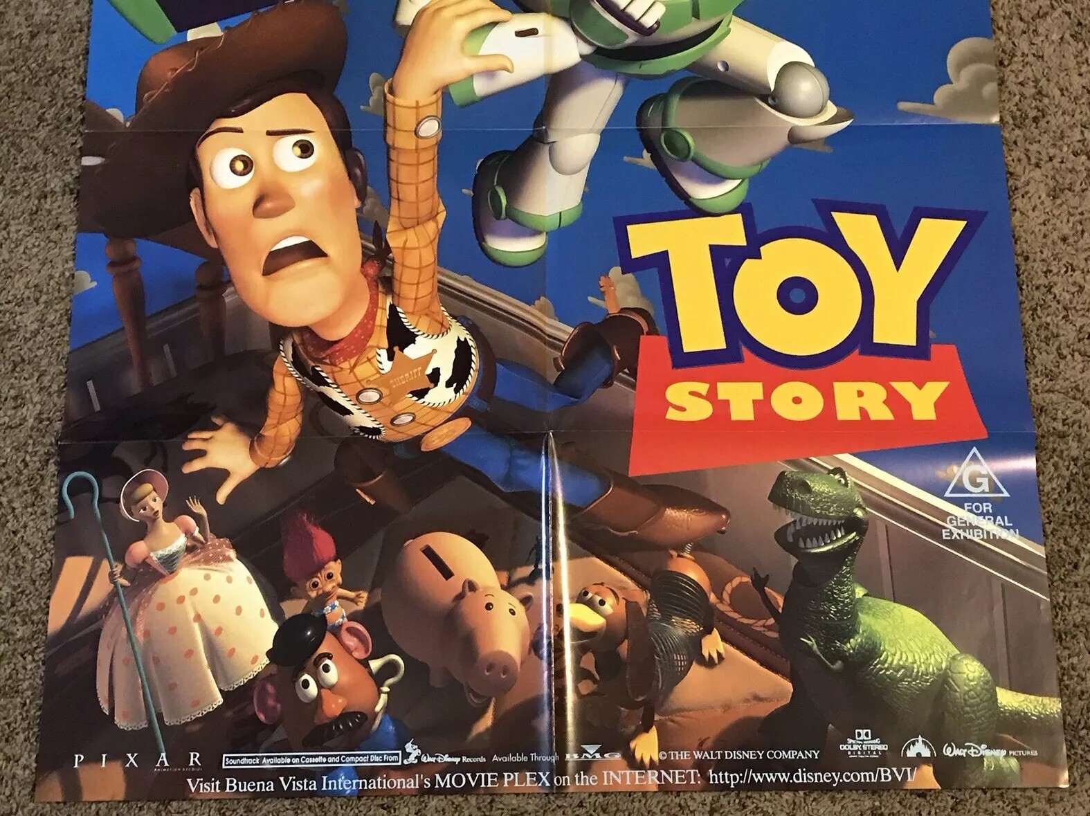 Toy Story Movie Poster Original