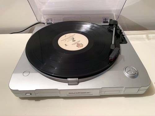 Soundmaster USB Turntable - Convert Vinyl to Digital - 33 1/3, 45, 78 ...