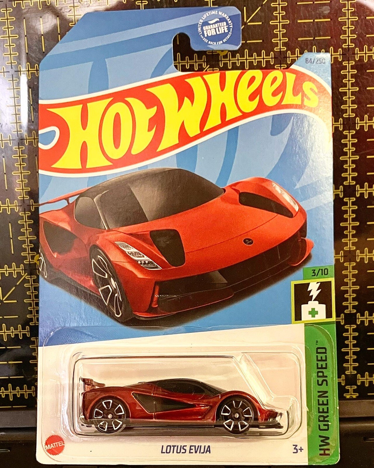 HOT WHEELS HW GREEN SPEED SERIES LOTUS EVIJA IN RED #3/10 OR #84/250 | eBay