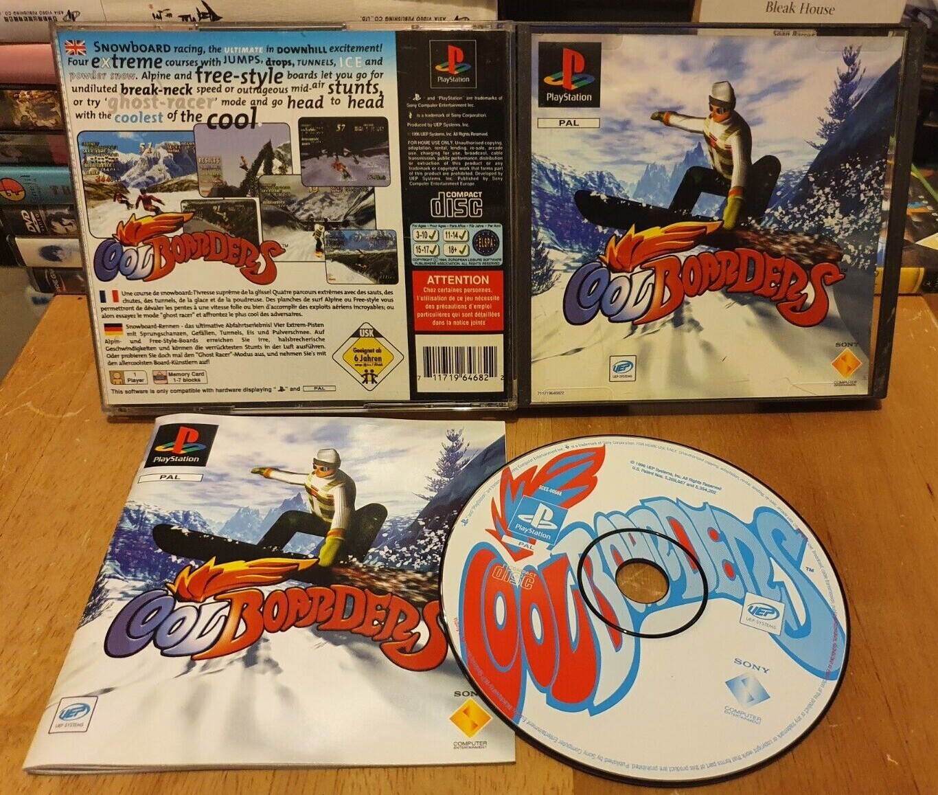 Cool Boarders (Sony PlayStation 1, 1997) - European Version for sale ...