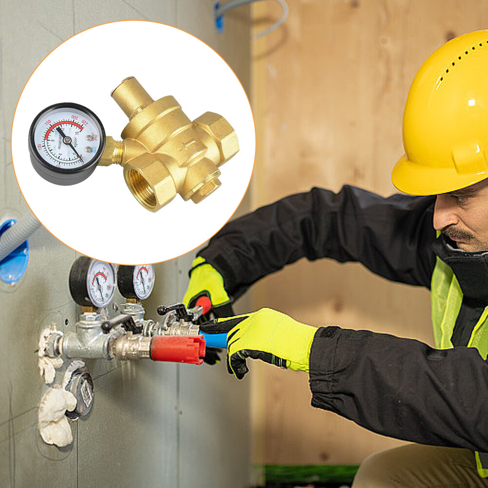 4pcs Easy Install Sealing Tape Accessories With Gauge Water Pressure ...