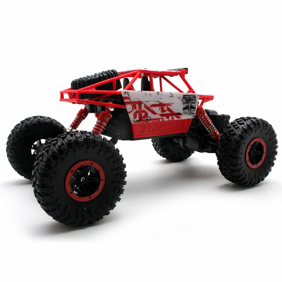 1/18 RC Monster Truck 4WD Off-Road Vehicle 2.4G Remote Control Buggy ...