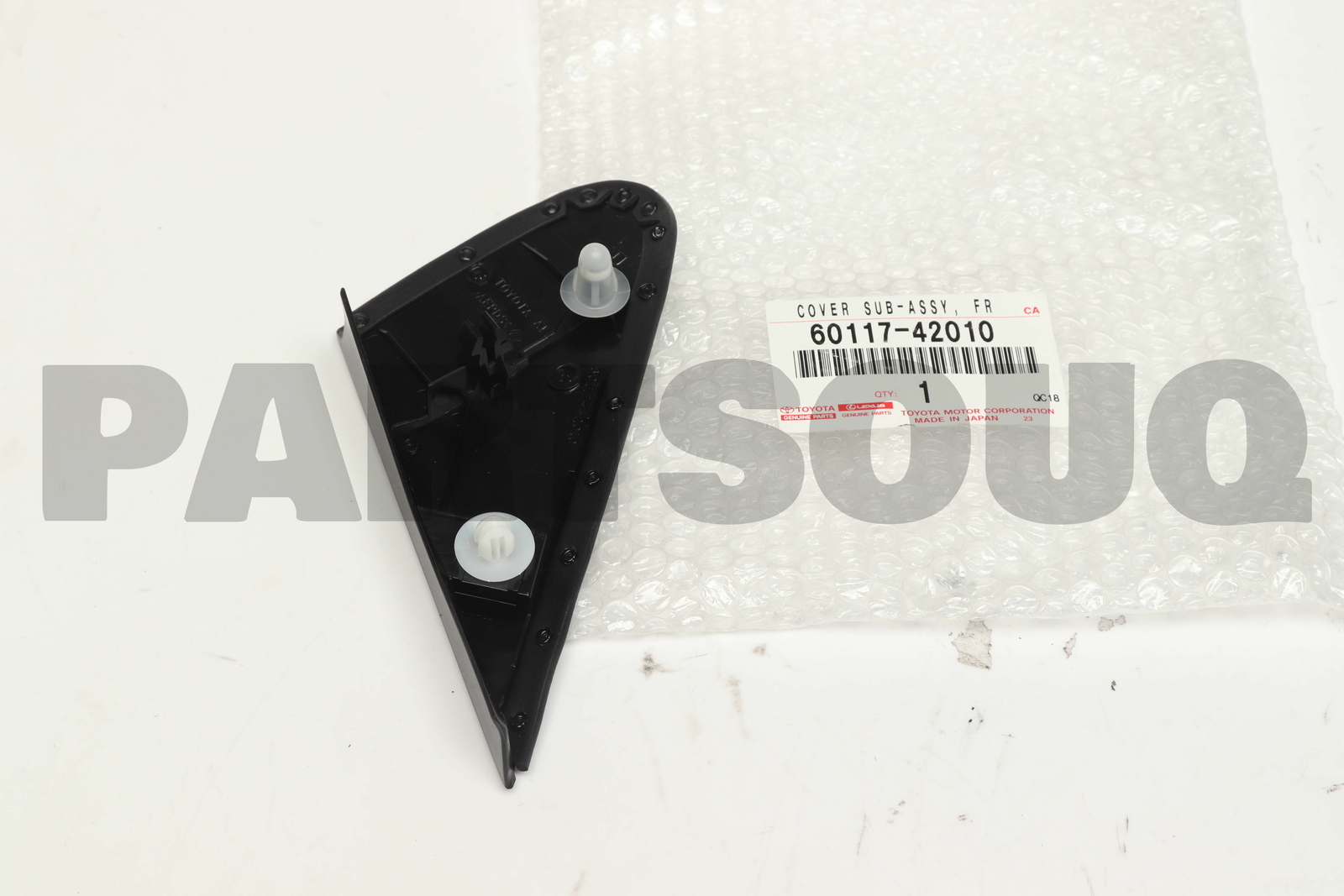 6011742010 Genuine Toyota COVER SUB-ASSY, FRONT PILLAR, UPR RH 60117 ...