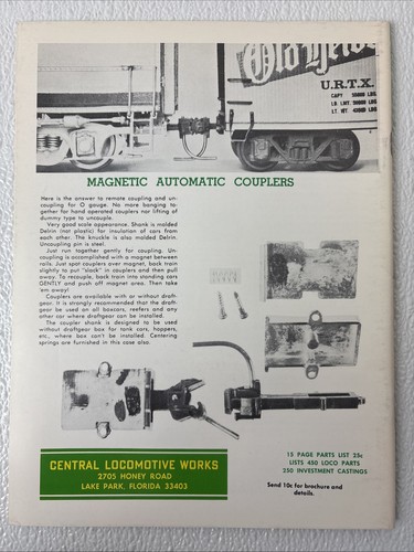 O Scale Railroading Magazine April 1972 Model Trains Model Railroad | eBay