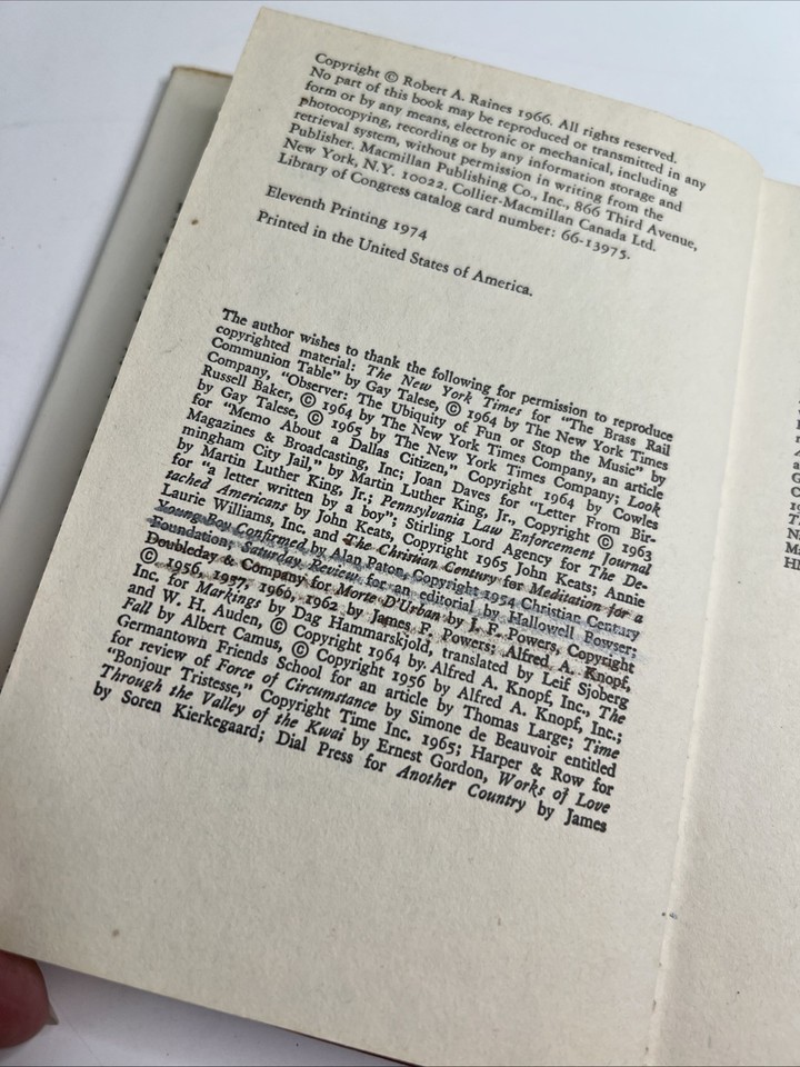 Creative Brooding by Robert Raines HC DJ 1974 | eBay