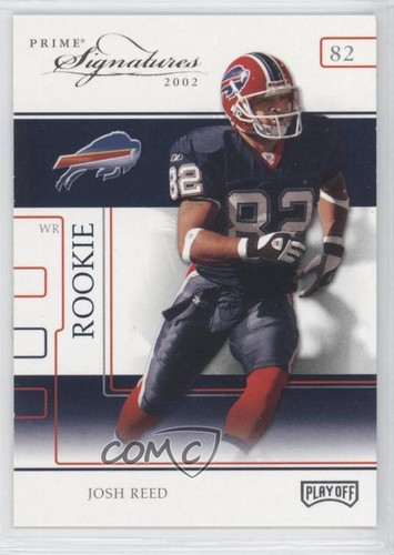 2002 Playoff Prime Signatures Rookie Sample Silver Josh Reed #91 Rookie ...
