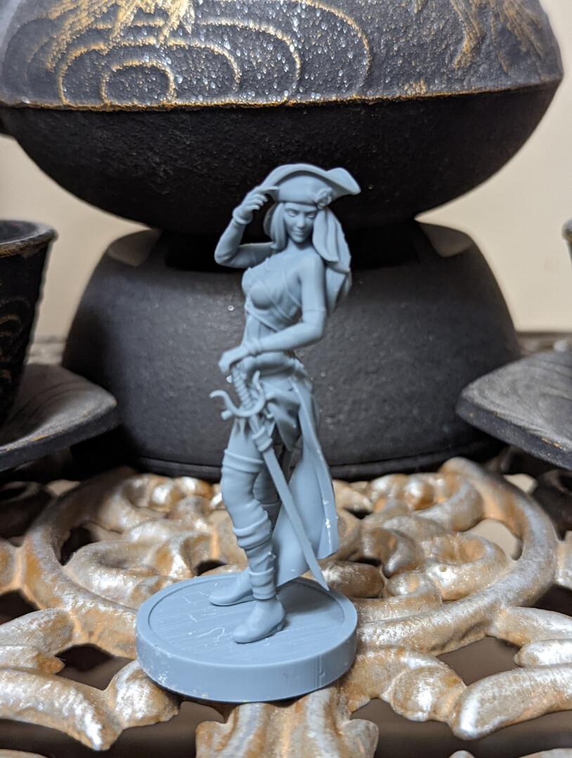 Andrea, pirate girls - 35mm artistic/pinup resin model RKS3D | eBay
