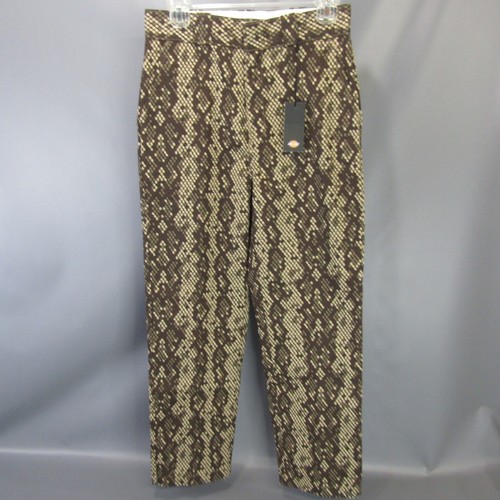 Dickies Snake Skin Print Pants Women's Size 4 Regular Cropped 4R NWT ...