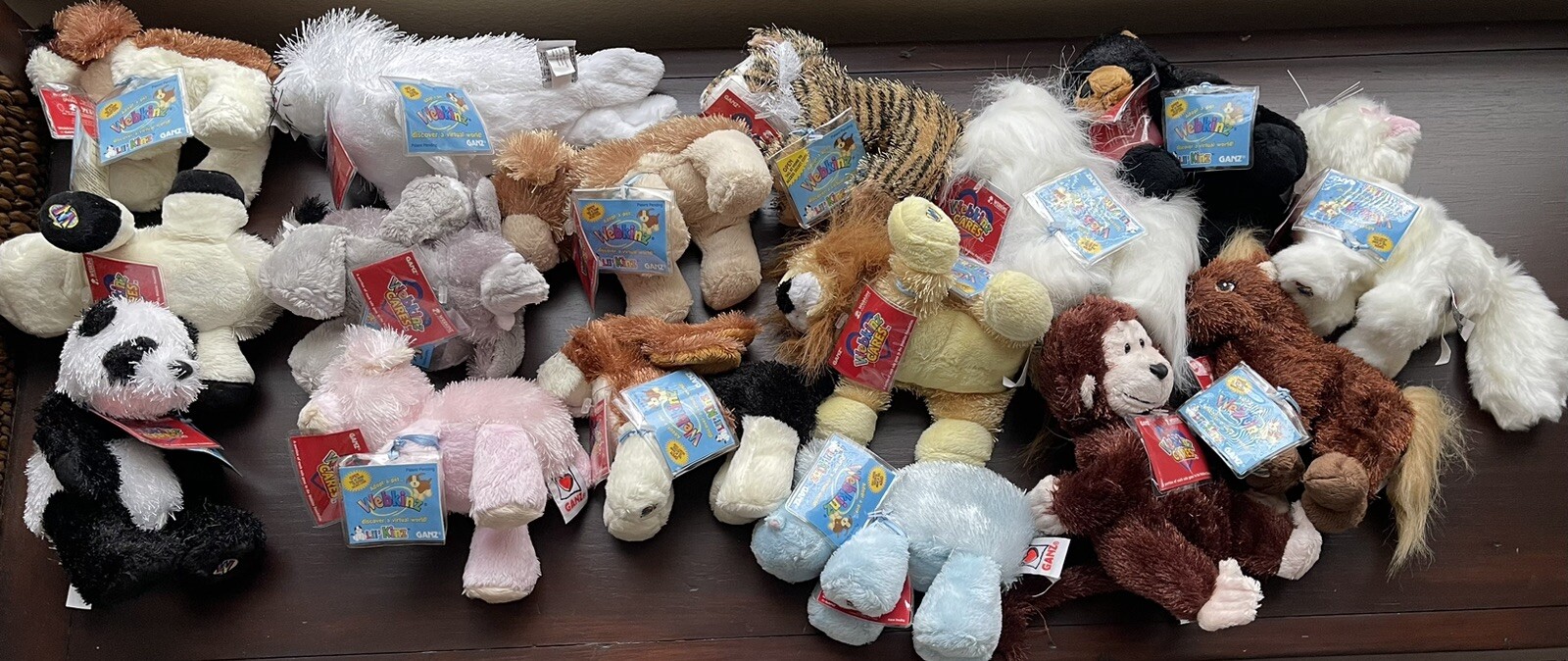 Webkinz Cares Collection Large Lot Of 16 Hard To Find NWT Unused Codes ...