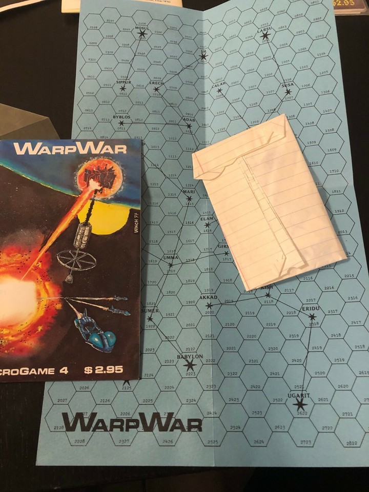 Metagaming WarpWar Microgame 4 Role Playing Game | eBay