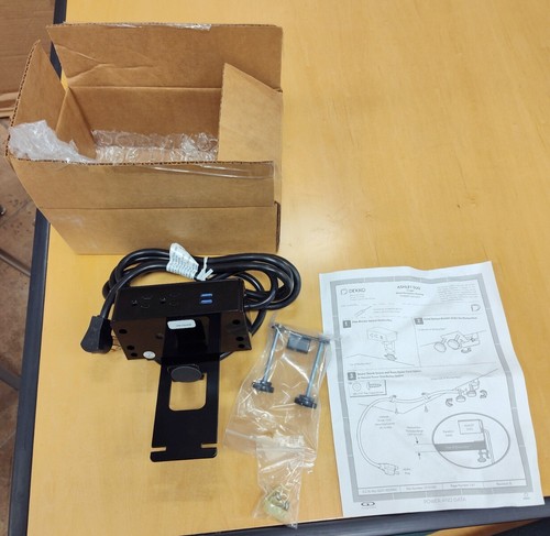DEKKO ASHLEY DUO 210 SURFACE MOUNT POWER MODULE OUTLET w/ 2 USB 8' CORD ...