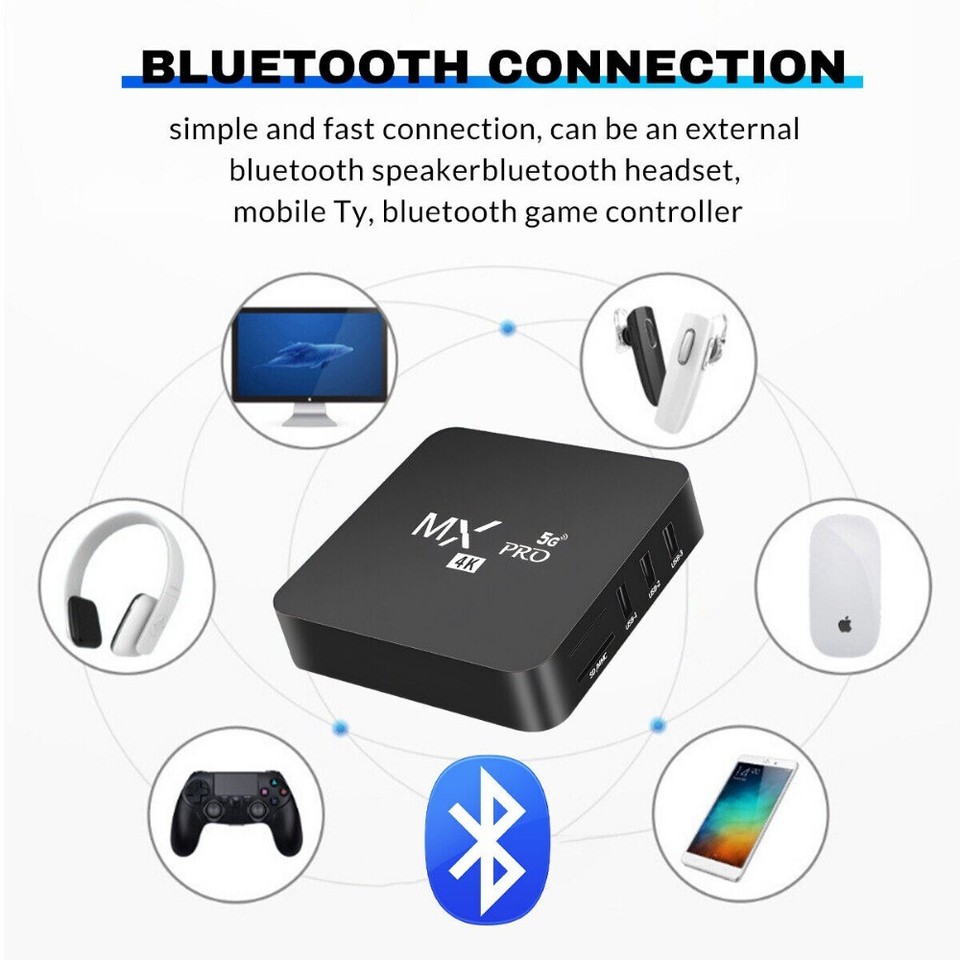 Universal Digital TV Converter Box Android TV Wireless 4K Client Set ...