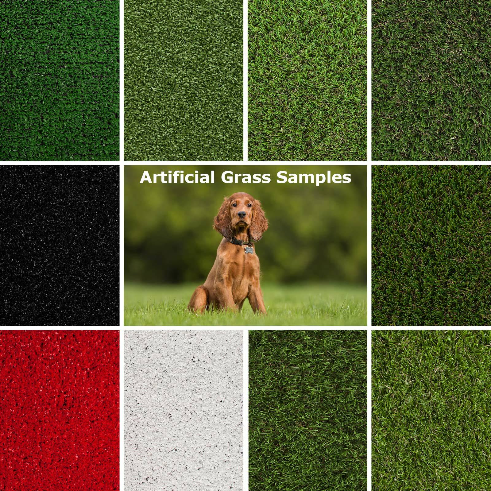 Artificial Grass Samples 2m 4m 5m Fake Grass Cheap Budget Astro Turf ...