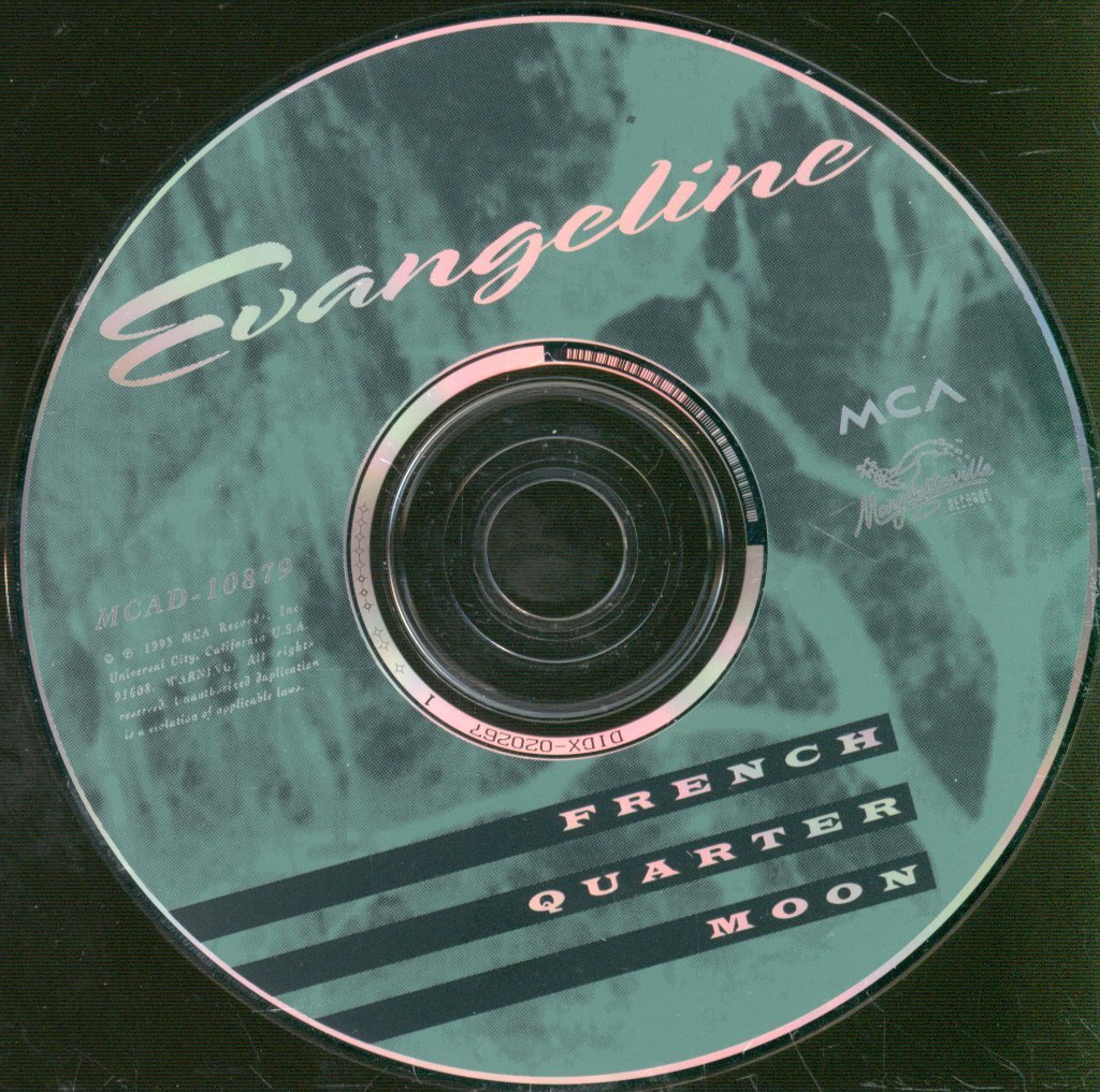 Evangeline French Quarter Moon CD USA MCA 1993 CD. Has hole punched ...