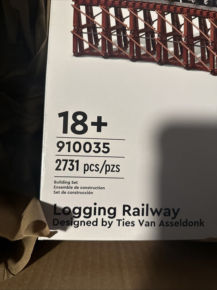 New Sealed Retired LEGO BrickLink Designer Program 910035 Logging ...
