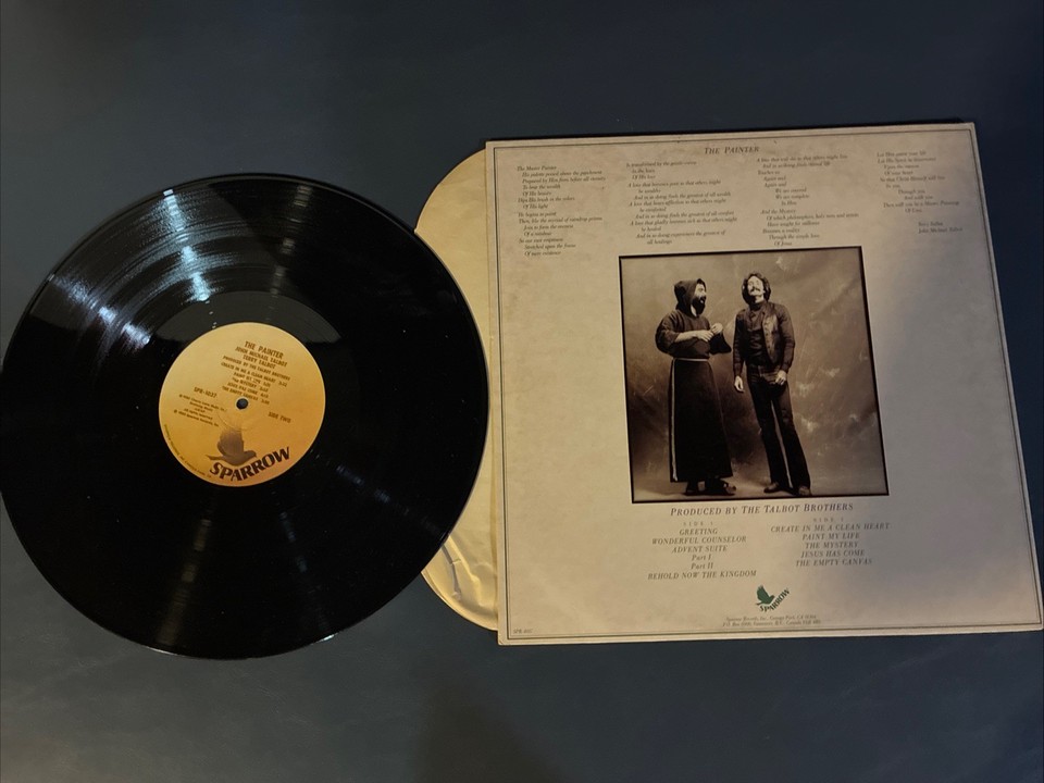 John Michael Talbot/Terry Talbot~The Painter - Vinyl LP 1980 Sparrow ...