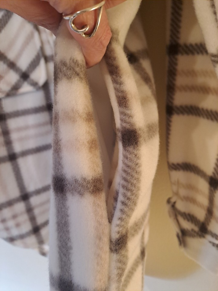 BNWOT Thick Brushed Cotton Shirt/Over Shirt Size 12 Heavy Weight, Side ...