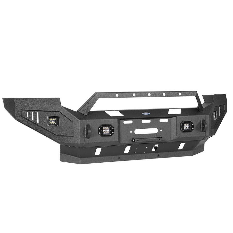 For 2005 2006 2007 Ford F250 F350 Front & Rear Bumper w/Winch Plate ...