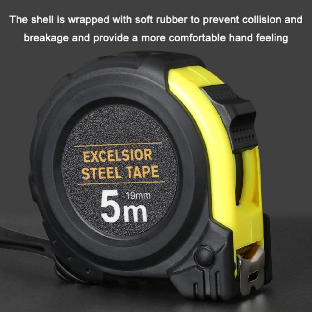 3M 5 Meters Metric Tape Steel Tape Measure Retractable Woodworking Tool ...