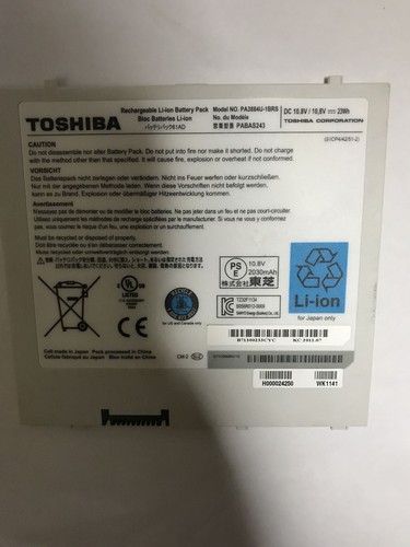 NEW PA3884U-1BRS Battery for Toshiba Thrive AT105 10" 10.1" tablet ...