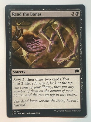 MTG Magic Origins Read the Bones 114 NM/M | eBay