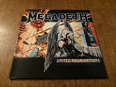 MEGADETH United Abominations BLACK Vinyl LP Gatefold 2007 German 1st ...
