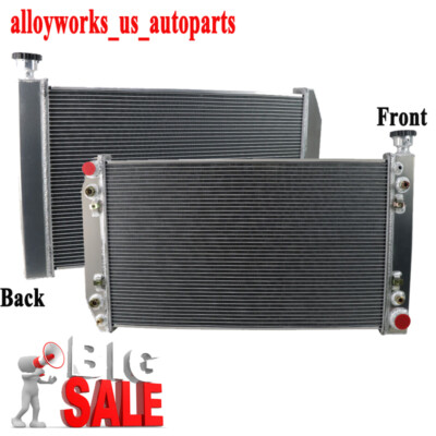4 Row Core Radiator For 1988-99 Chevy GMC C/K 1500 2500 3500 P30 Pickup ...