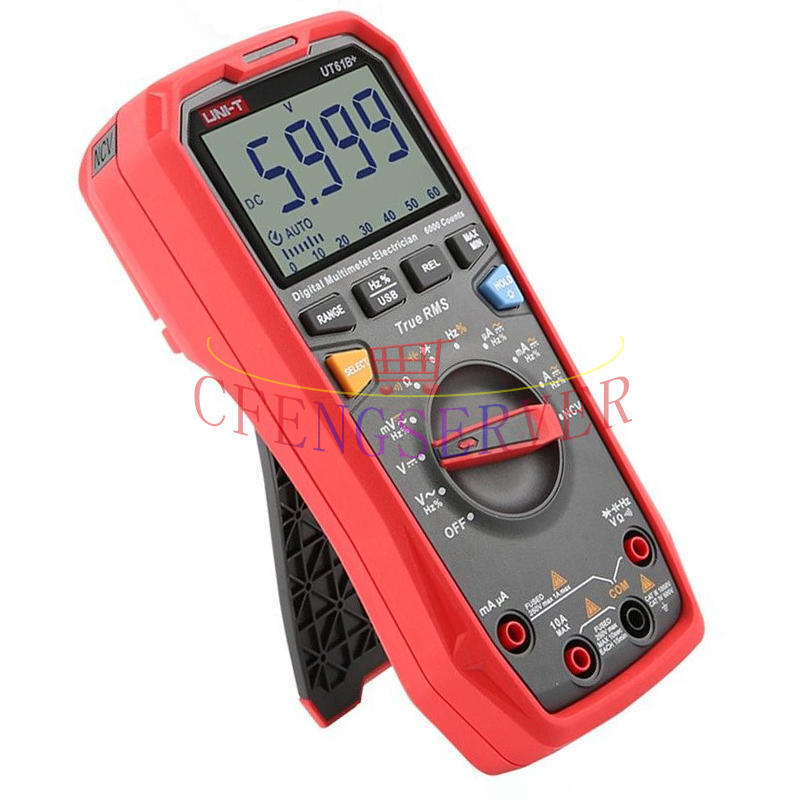 1PCS NEW UNI-T UT61B+ Professional Multimeter Digital DC AC 1000V/10A ...