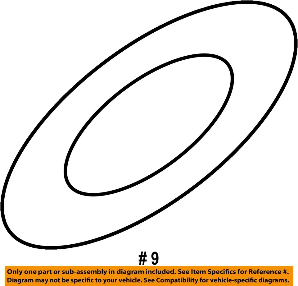 BMW OEM 08-10 X6 3.0L-L6 Turbocharger Turbo-Oil Outlet Tube Seal ...