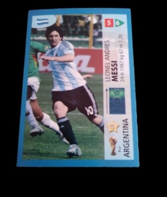 collectible card of the great soccer player Lionel Messi 2010 | eBay