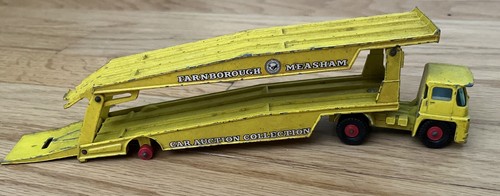 Matchbox Lesney King Size K-8 Guy Warrior Car Transporter Toy 1967 ...
