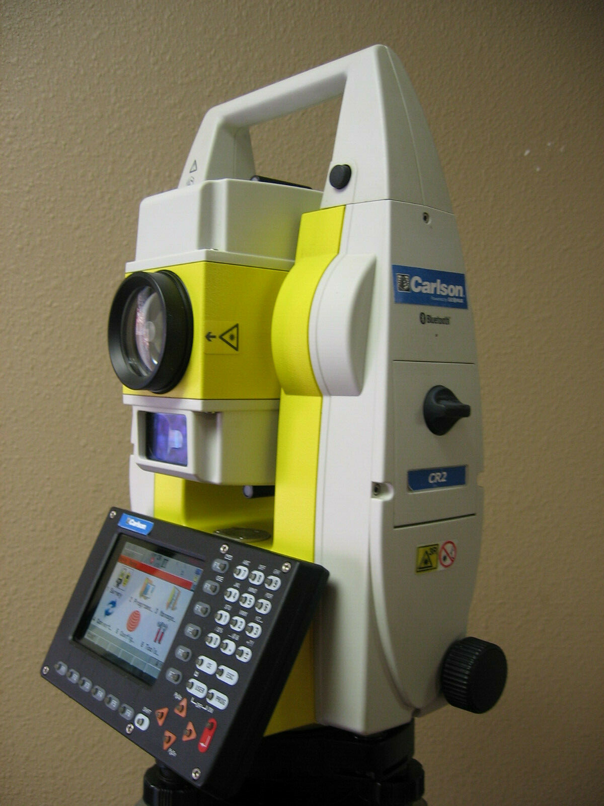 LEICA GEOMAX ZOOM80 CARLSON CR2 2" PRISMRLESS ROBOTIC TOTAL STATION ...