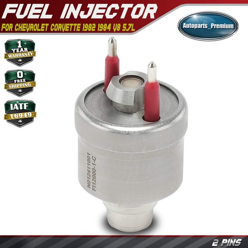 1x Metal Fuel Injector for Chevrolet Corvette 1982 1984 V8 5.7L 5235270 ...