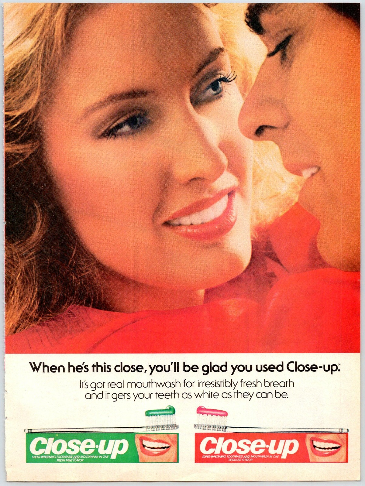 Close Up Toothpaste Print Ads