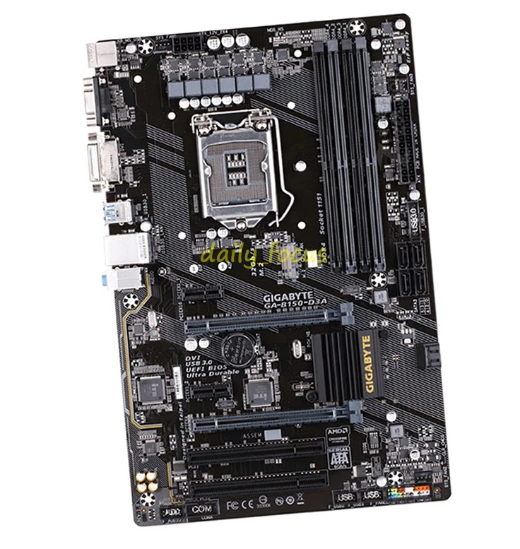 Original Gigabyte GA-B150-HD3 DDR3 Desktop Motherboard, 41% OFF