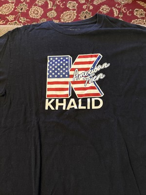 Khalid T-Shirt Men’s Medium American Teen Rap Tee Singer Music Artist (CT) | eBay