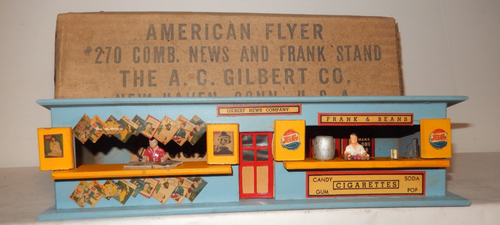 American Flyer NEW? No Marks Rare 1952 270 News & Frank Stand Lionel ...