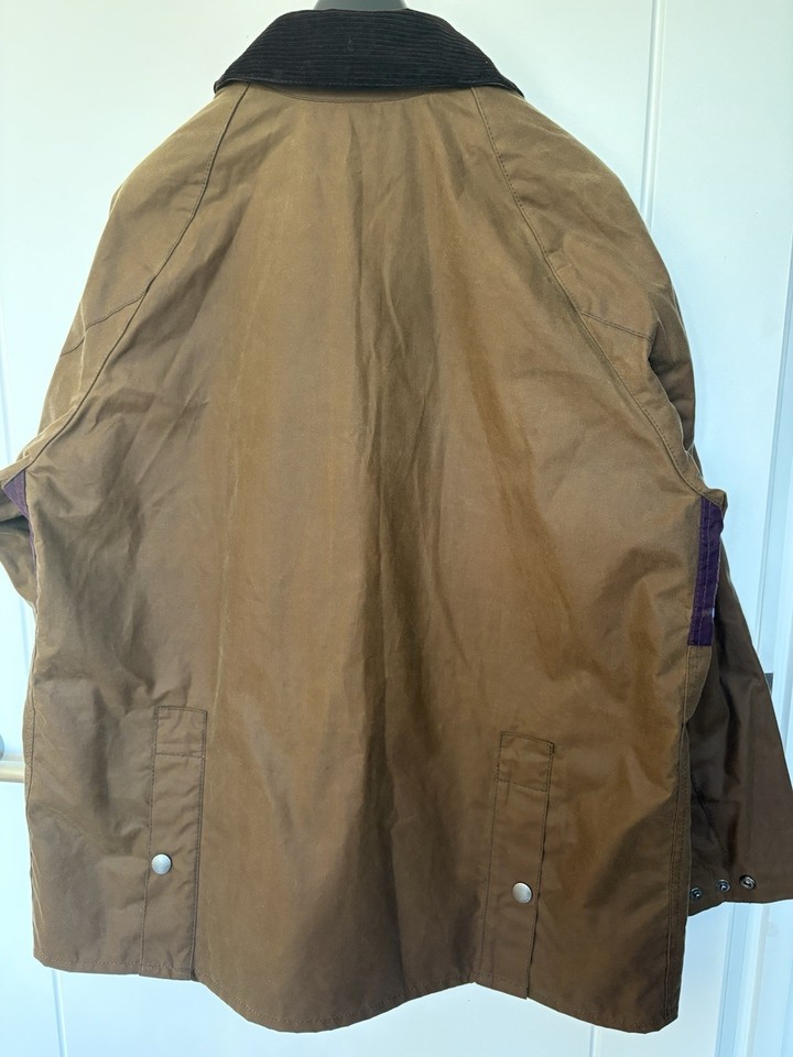 Barbour Love Paul Smith Os bedale wax Jacket Tan BNWB C40 | eBay UK