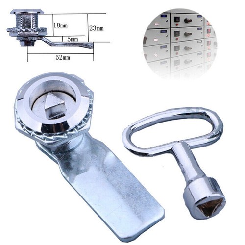 Robust Iron Cam Lock and Key Kit for Gas Electric Meter For Door ...
