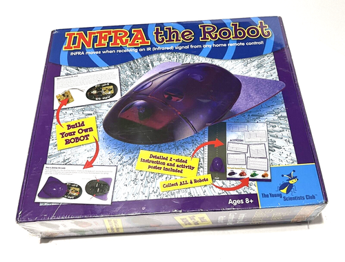 INFRA the ROBOT Build Your Own by The Young Scientist Club NEW SEALED ...