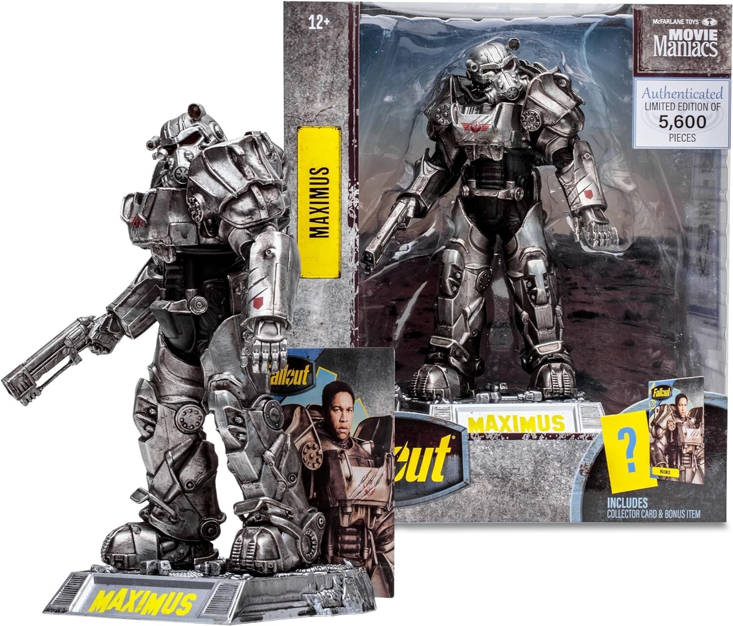 NEW McFarlane Toys Movie Maniacs Fallout 6-Inch Maximus Posed Figure IN ...