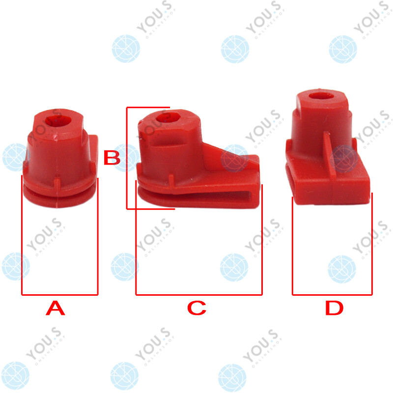 100 X You.S Originale Plastica Steckmutter per Opel - 24449408 | eBay
